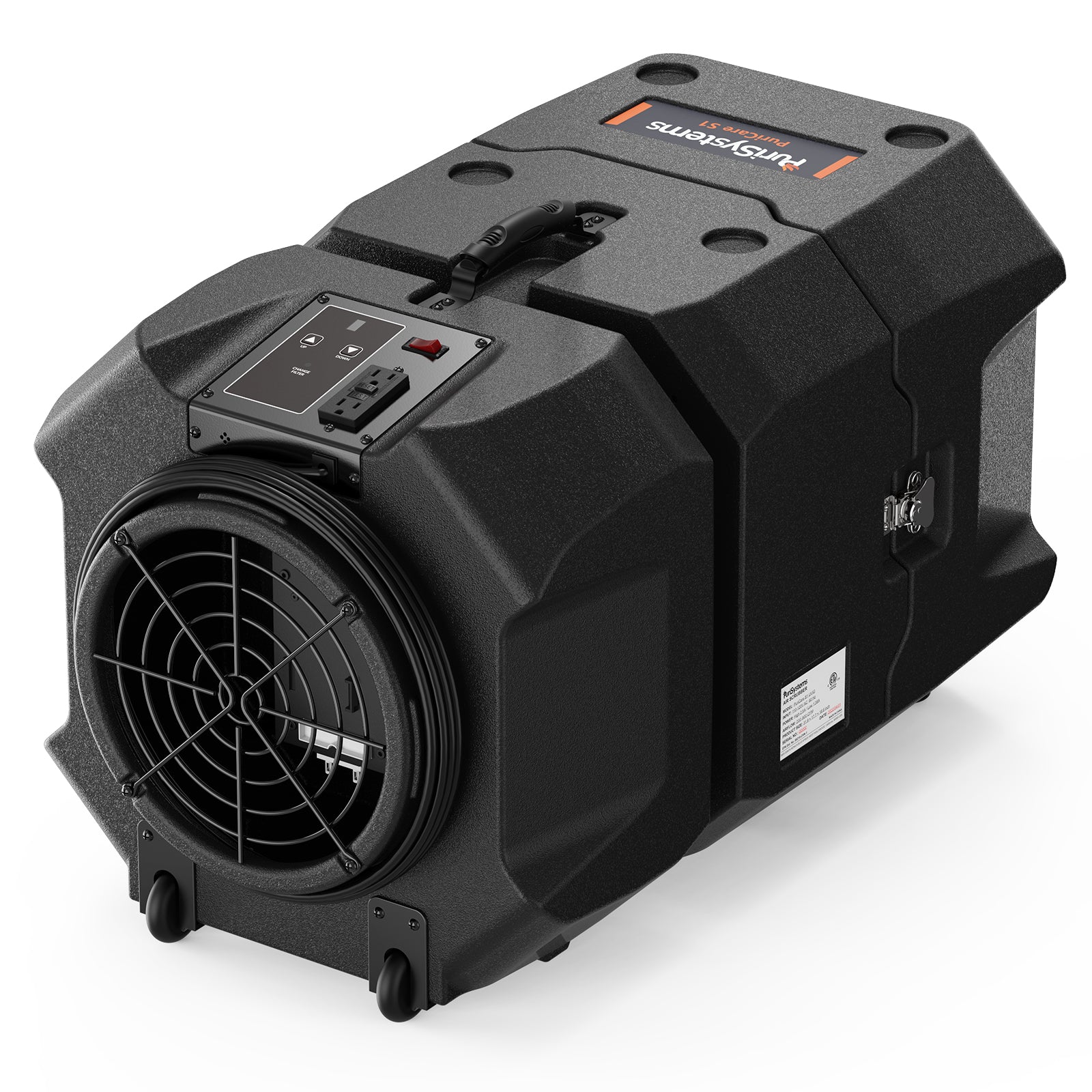 Purisystems Industrial Air Scrubber, HEPA Air Cleaner 2-Stage Filter ...