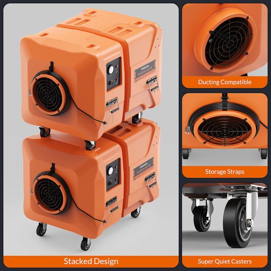 Purisystems PuriCare S2 UV Negative Air Machine 2000 CFM, Commercial ...